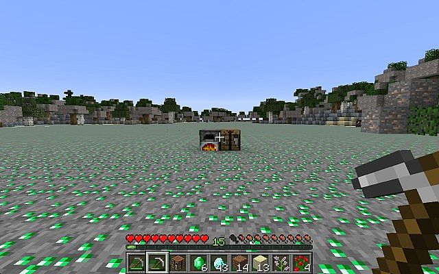 Diamonds, Gold, And Emeralds, Oh My! Minecraft Map