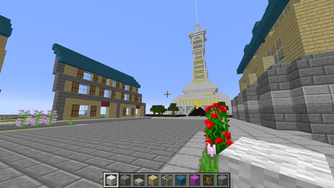 Pokemon X and Y Lumiose City Minecraft Map