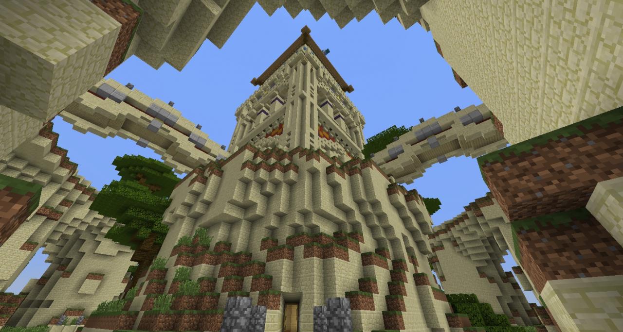 Desert Tower | Schematic Minecraft Map