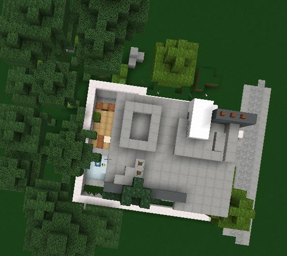 Vento High tech, modern house Minecraft Map