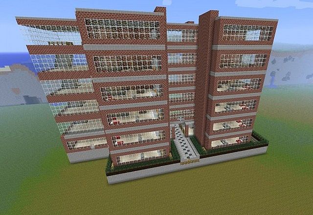 Twin Brick Condos Minecraft Map
