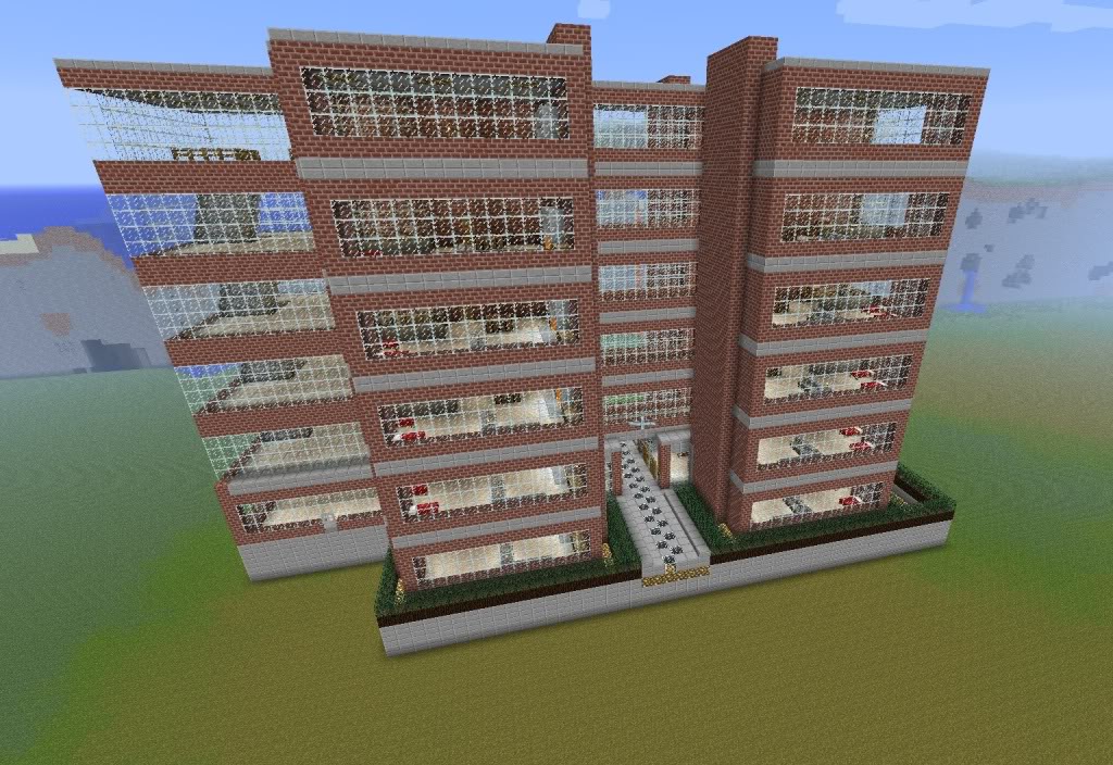 Twin Brick Condos Minecraft Map