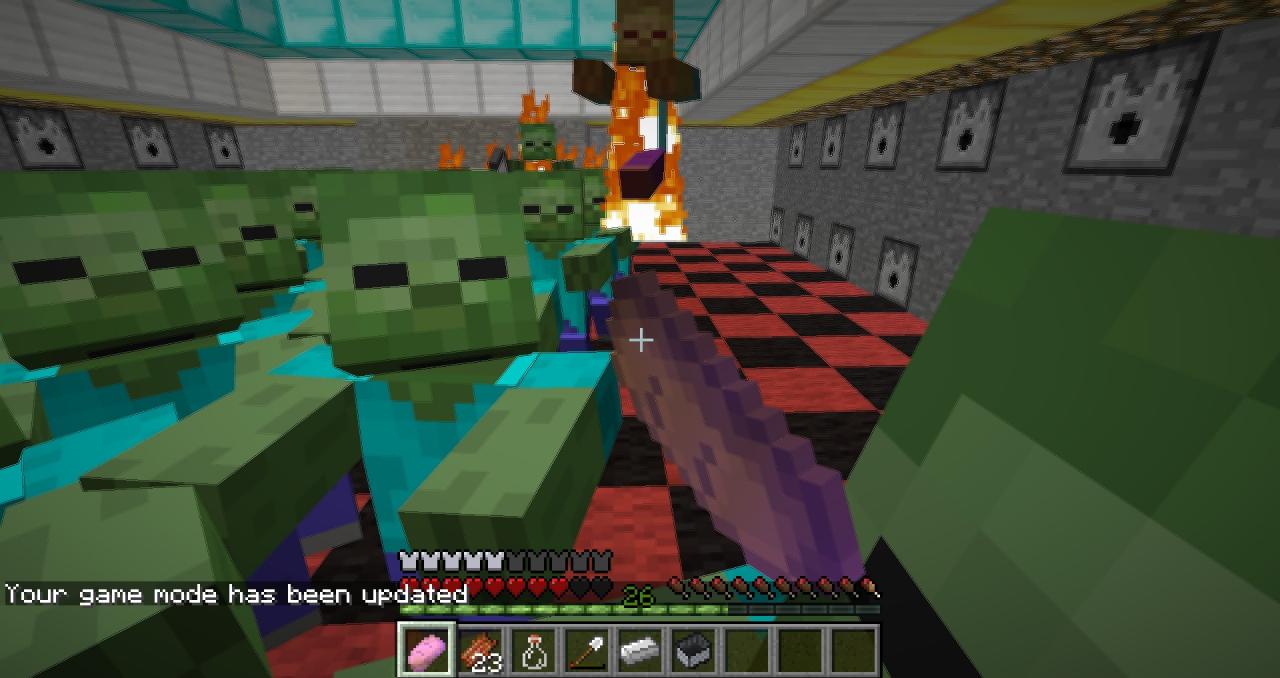 Minecraft Mini Games UPGRADE COMPLETE Minecraft Map