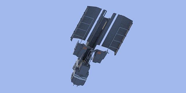 HALO - UNSC : Charon-class light frigate Minecraft Map