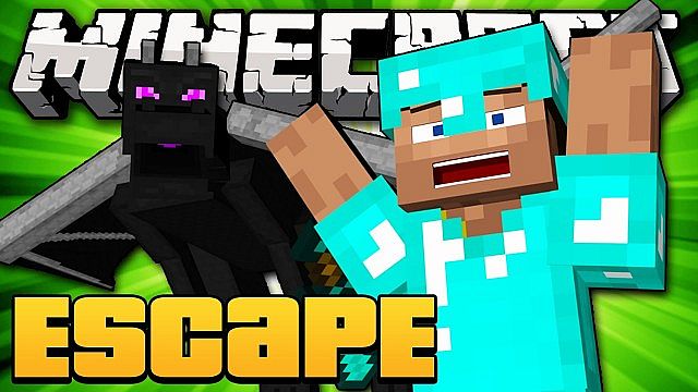 DRAGON ESCAPE! Minecraft Map