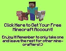 Free minecraft accounts?