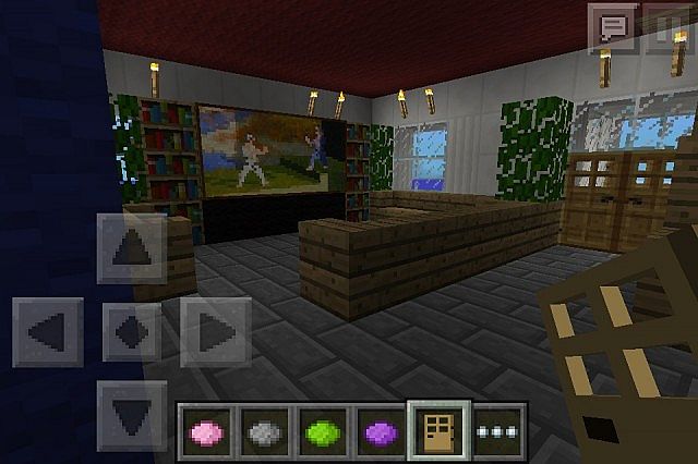 Quartz House (Detailed Interior) Minecraft Map