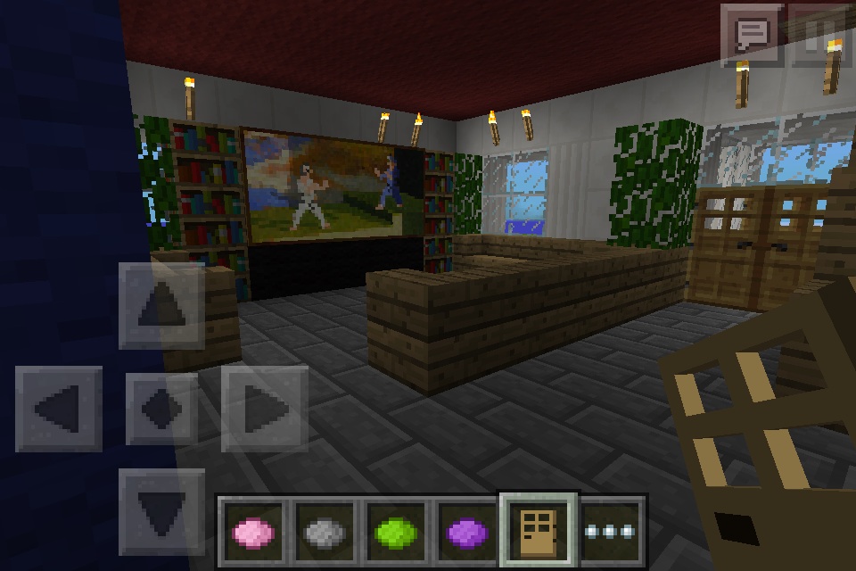 Quartz House (Detailed Interior) Minecraft Map