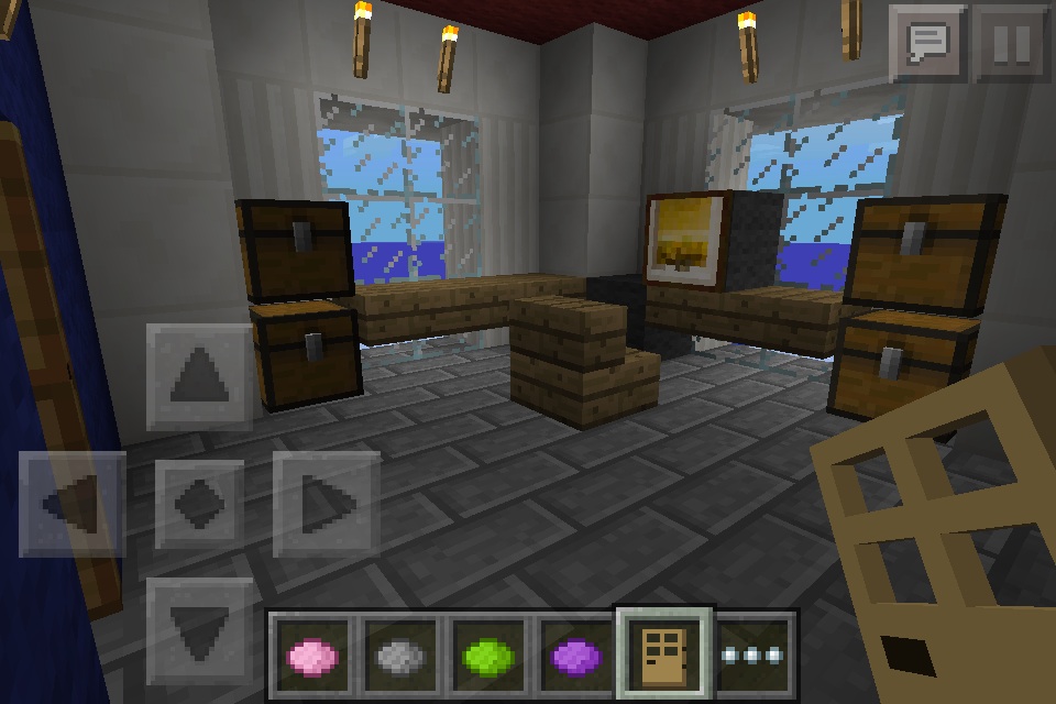 Quartz House (Detailed Interior) Minecraft Map