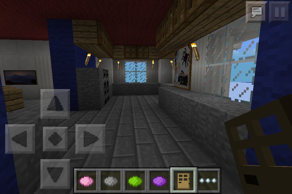 Quartz House (Detailed Interior) Minecraft Map