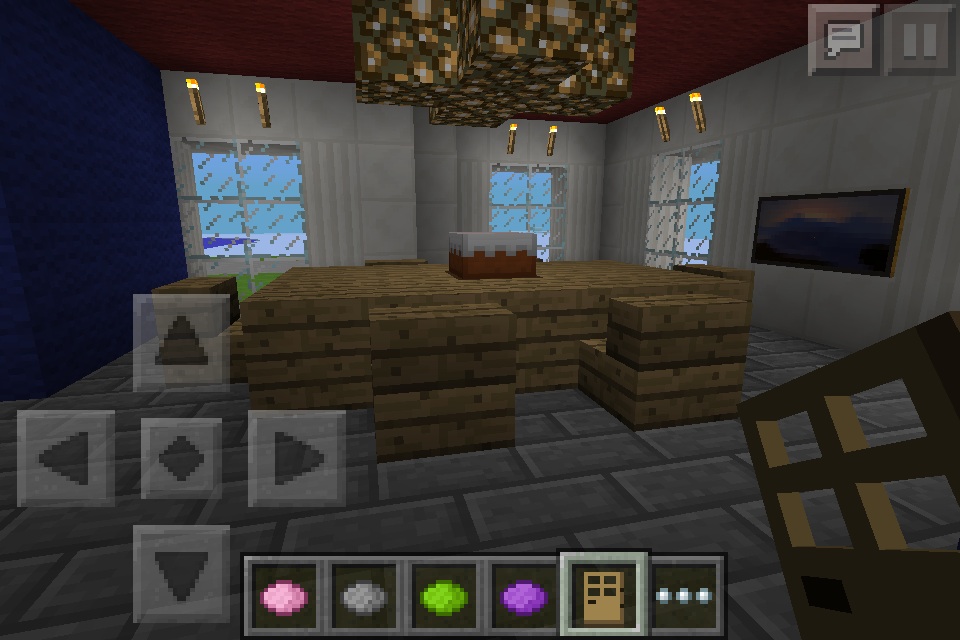 Quartz House (Detailed Interior) Minecraft Map