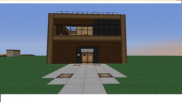 Modern House Minecraft Map