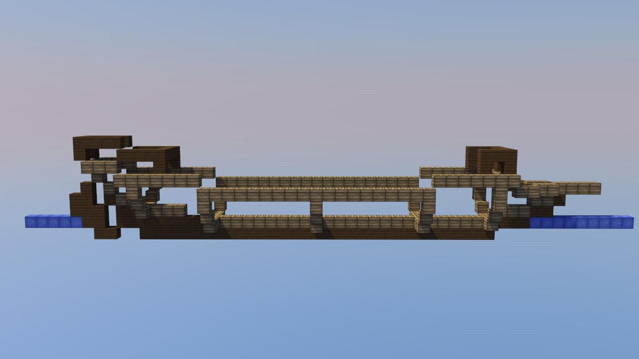 Medieval Small Galley Minecraft Map