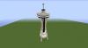 "Seattle" Space Needle Minecraft Map
