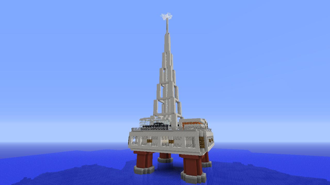 Oil Rig Minecraft Map