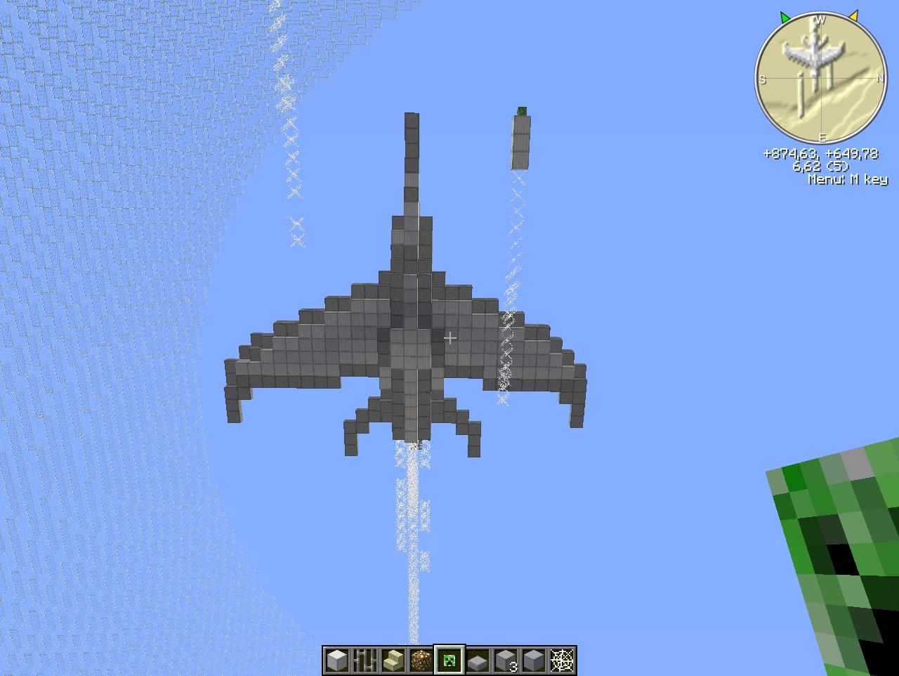 fighter jet Minecraft Map