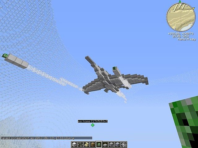 fighter jet Minecraft Map
