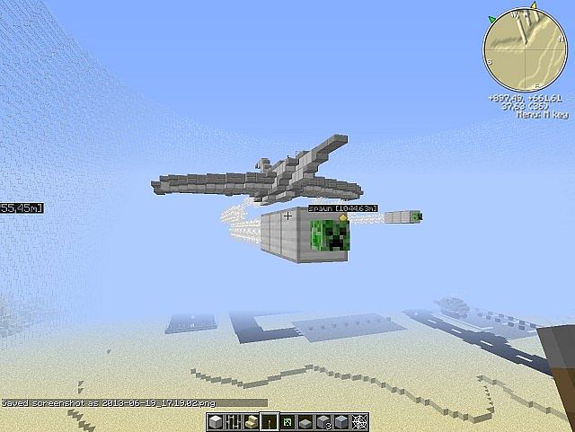 fighter jet Minecraft Map