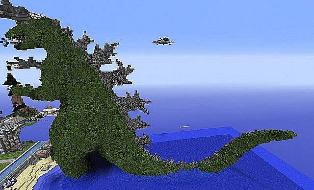 Godzilla Minecraft Map