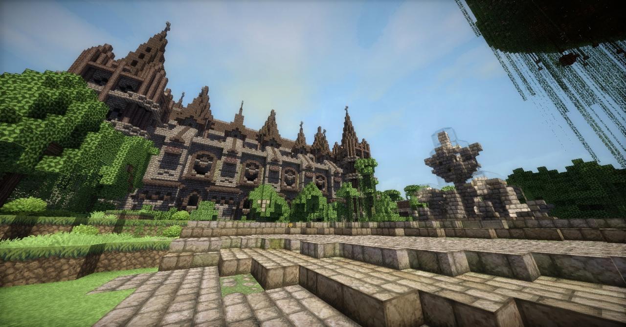 Medival Cathedral Minecraft Map