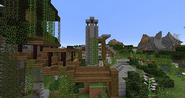 Small Lake House Vacation Home - Bayou Bonita Minecraft Map