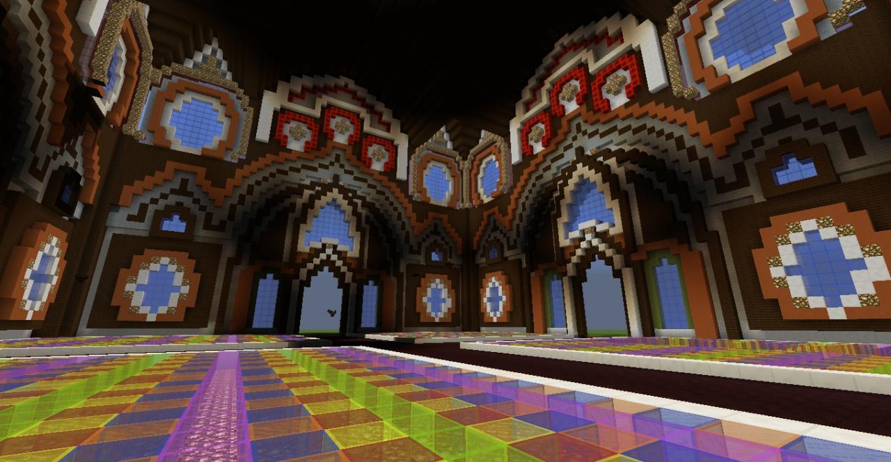 spawn building Minecraft Map