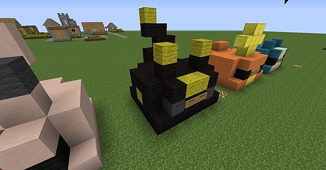 Chibi Pokemon Statues :3 Minecraft Map