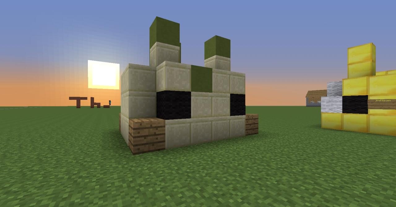 Chibi Pokemon Statues :3 Minecraft Map