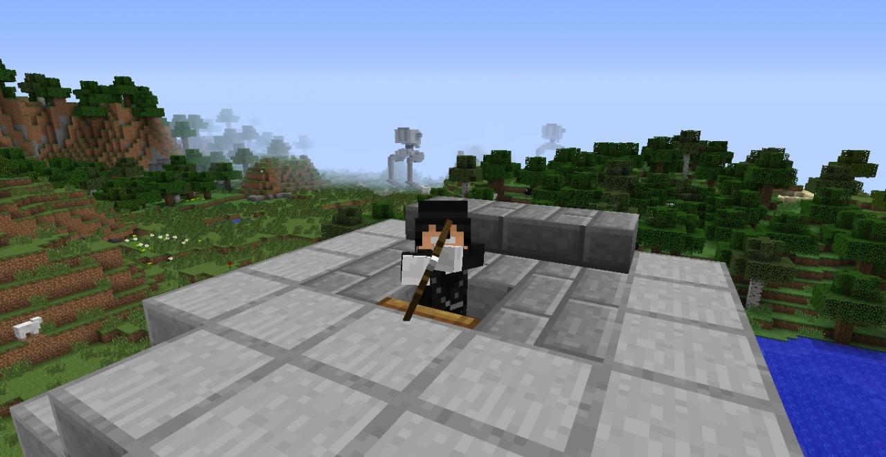 AT-ST (All Terrain Scout Transport) Minecraft Map