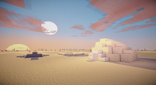 Lars Homestead - Star Wars Build Minecraft Map