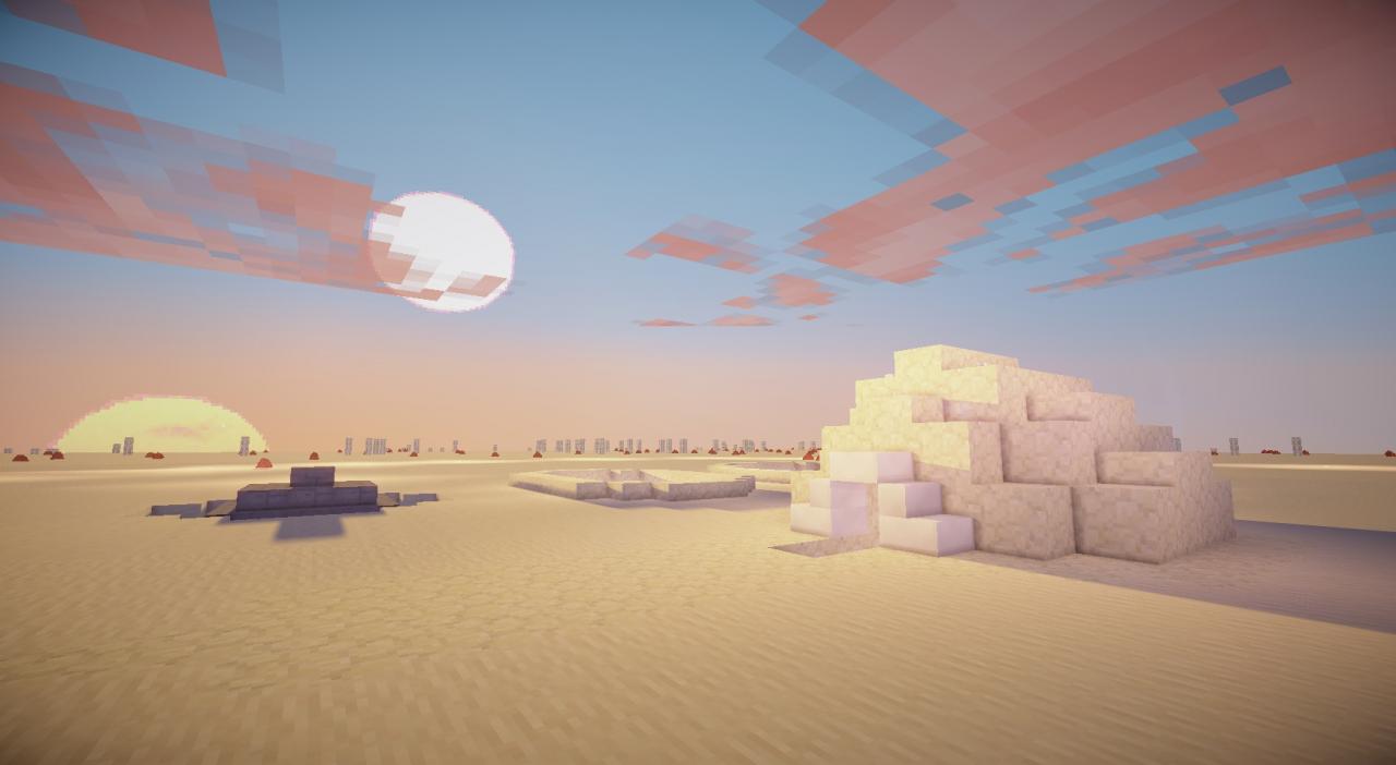 Lars Homestead - Star Wars Build Minecraft Map