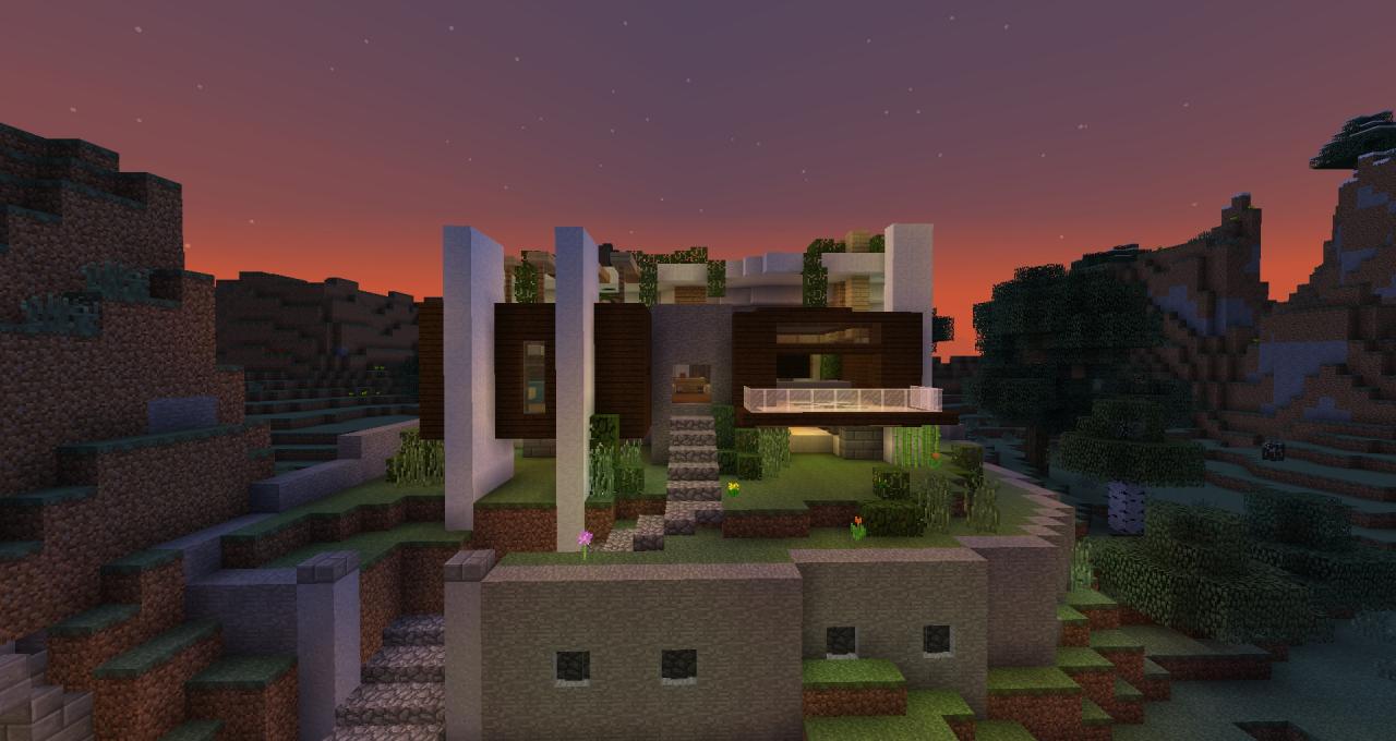 Curl - Modern House 2 Minecraft Map