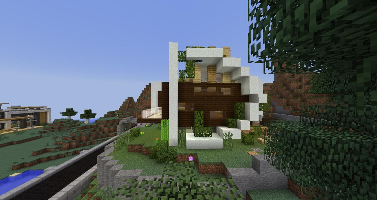 Curl - Modern House 2 Minecraft Map