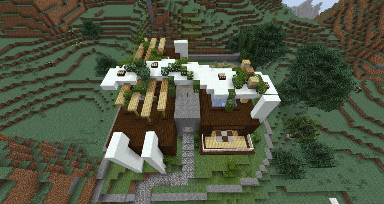 Curl - Modern House 2 Minecraft Map