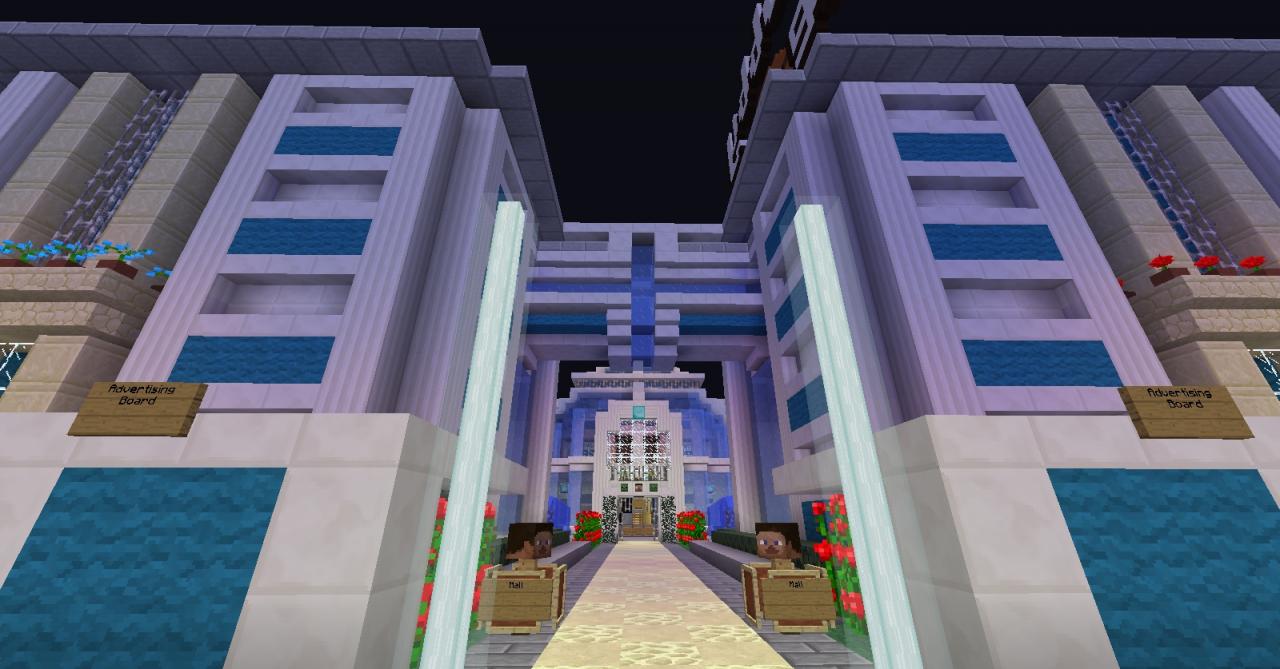 Modern Mall Minecraft Map