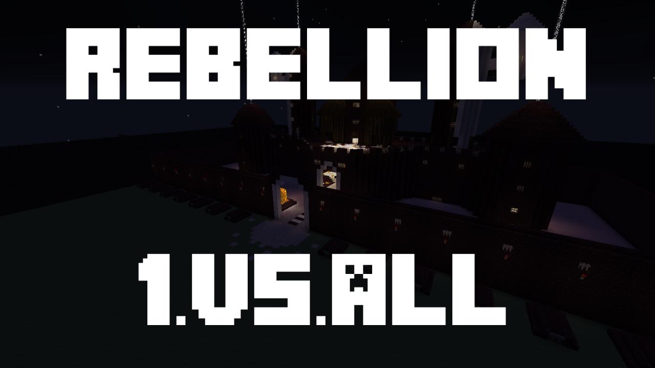 Rebellion - 1.VS. ALL Battle W/ Classes. Minecraft Map