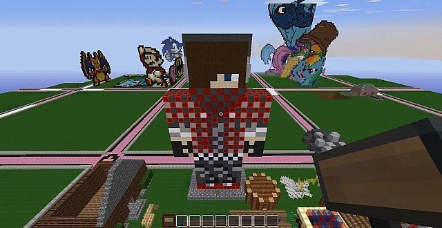 Gamer MC Project of mah skin Minecraft Map