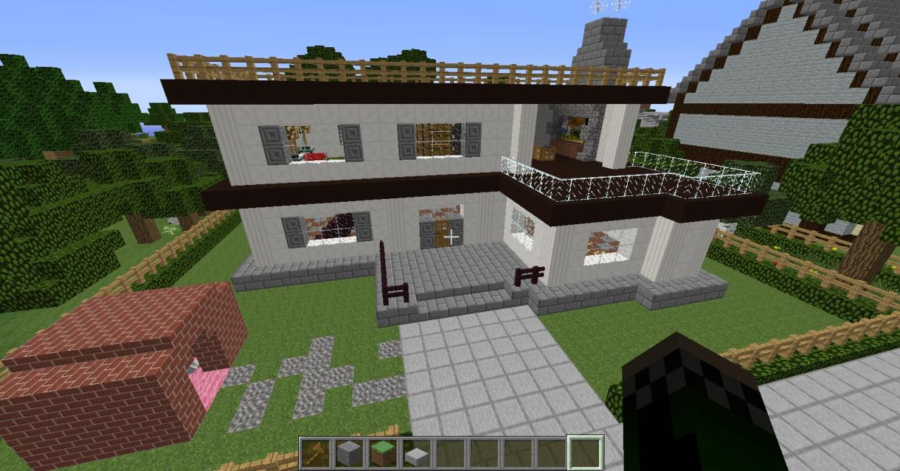 Minecraft Neighborhood (Progress) Minecraft Map