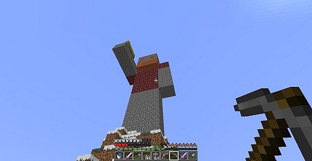 Statue of Lithuanian Minecraft Map