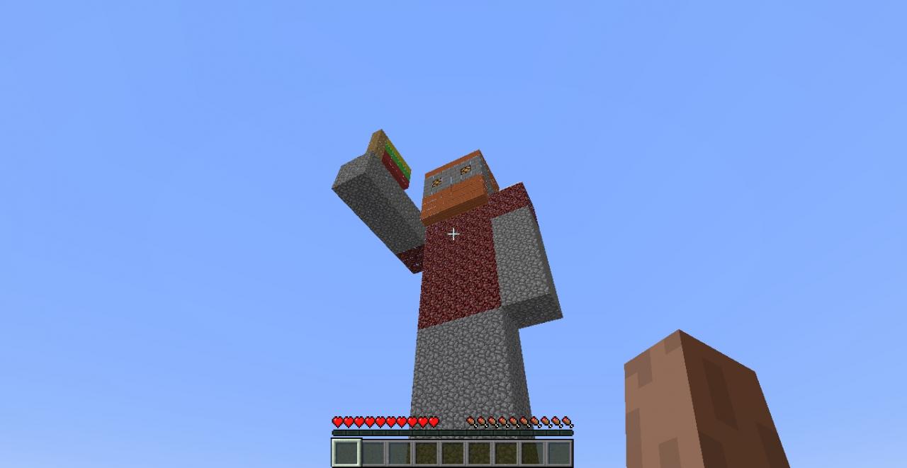 Statue of Lithuanian Minecraft Map