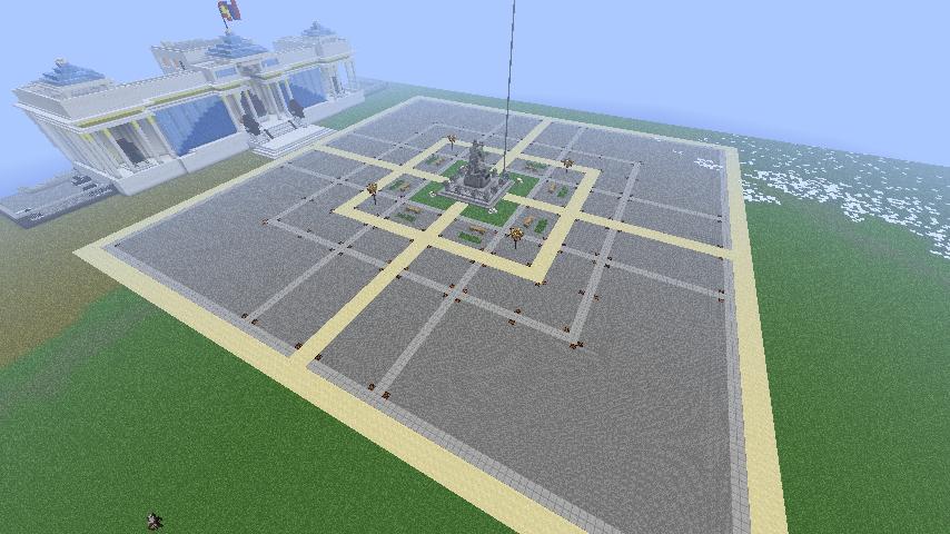 Sukhbaatar's Square Minecraft Map