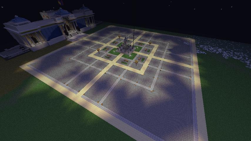 Sukhbaatar's Square Minecraft Map