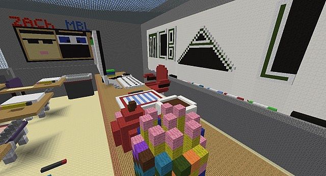 Classroom Minecraft Map