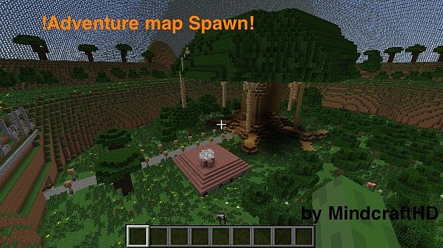 Adventure-map spawn 1.7.x Minecraft Map