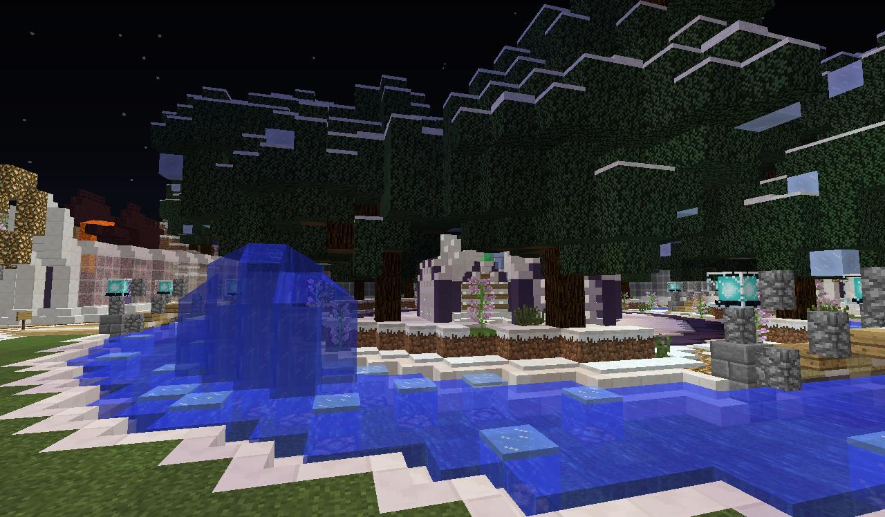 Obsidian-PvP Grand Spawn Minecraft Map