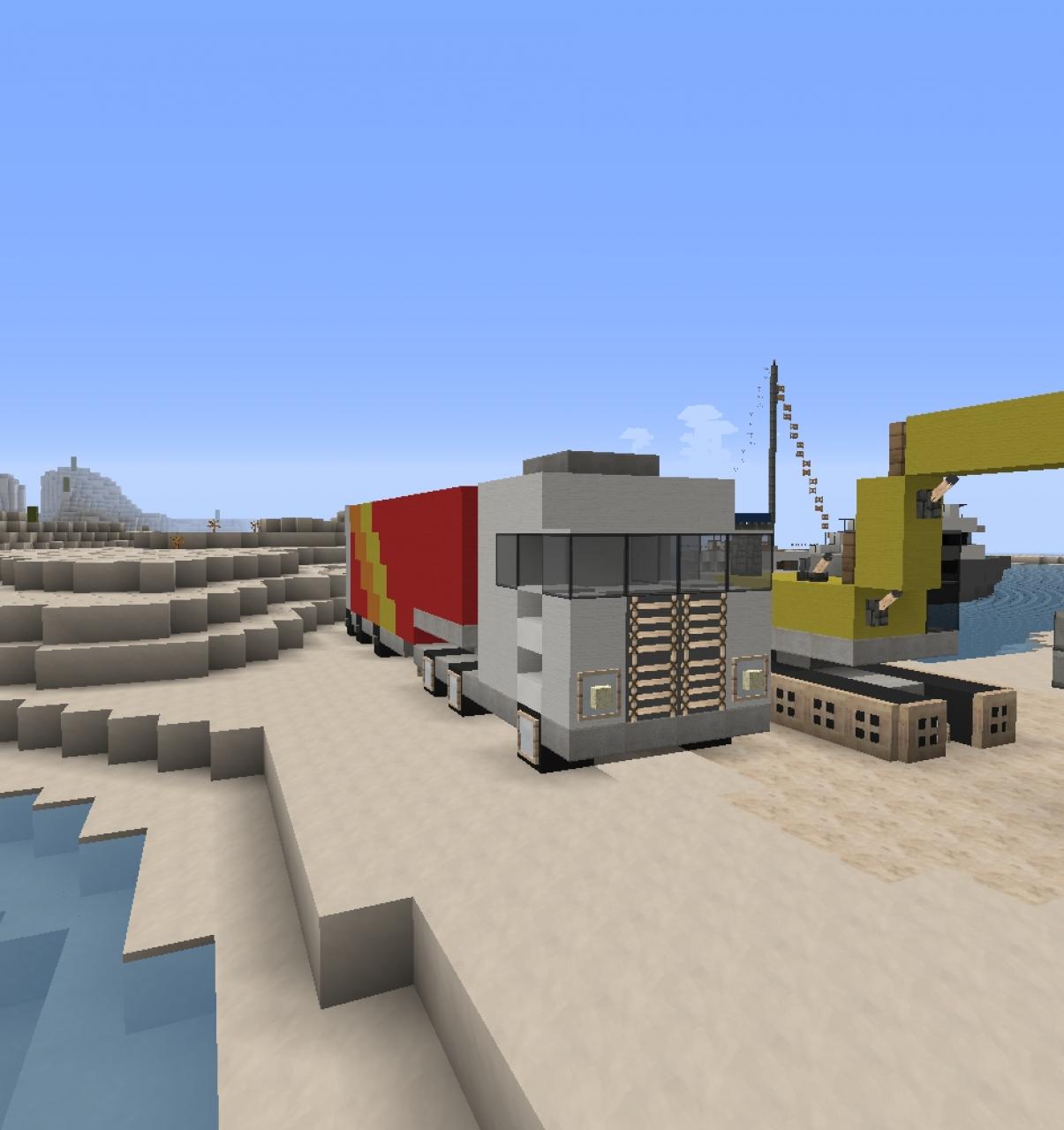 Cars, boats and planes Minecraft Map