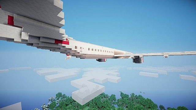 Boeing 737-MAX Virgin Australia Minecraft Map