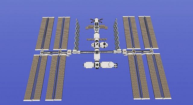 International Space Station ISS Minecraft Project