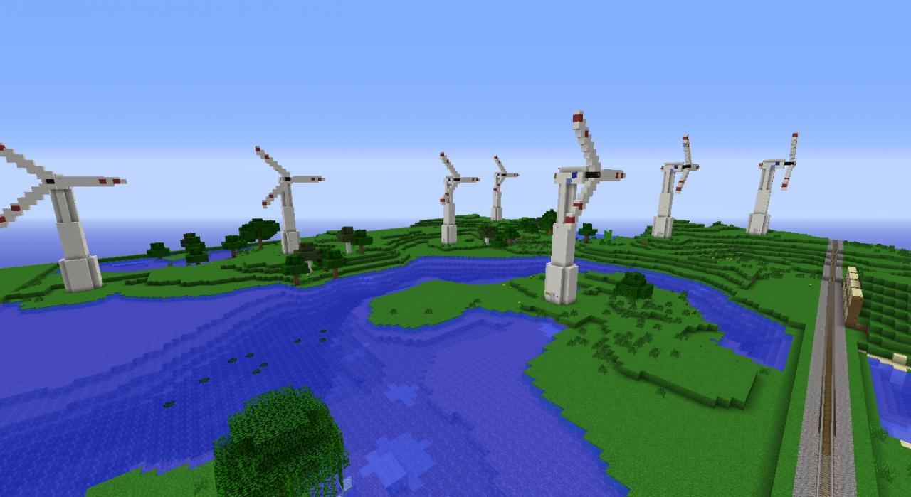 Windpark (Windfarm) Minecraft Map