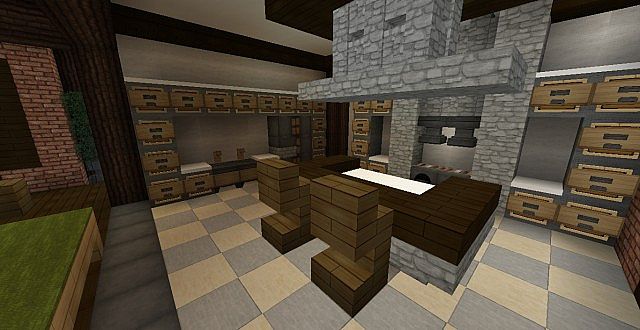 European Mansion Minecraft Map